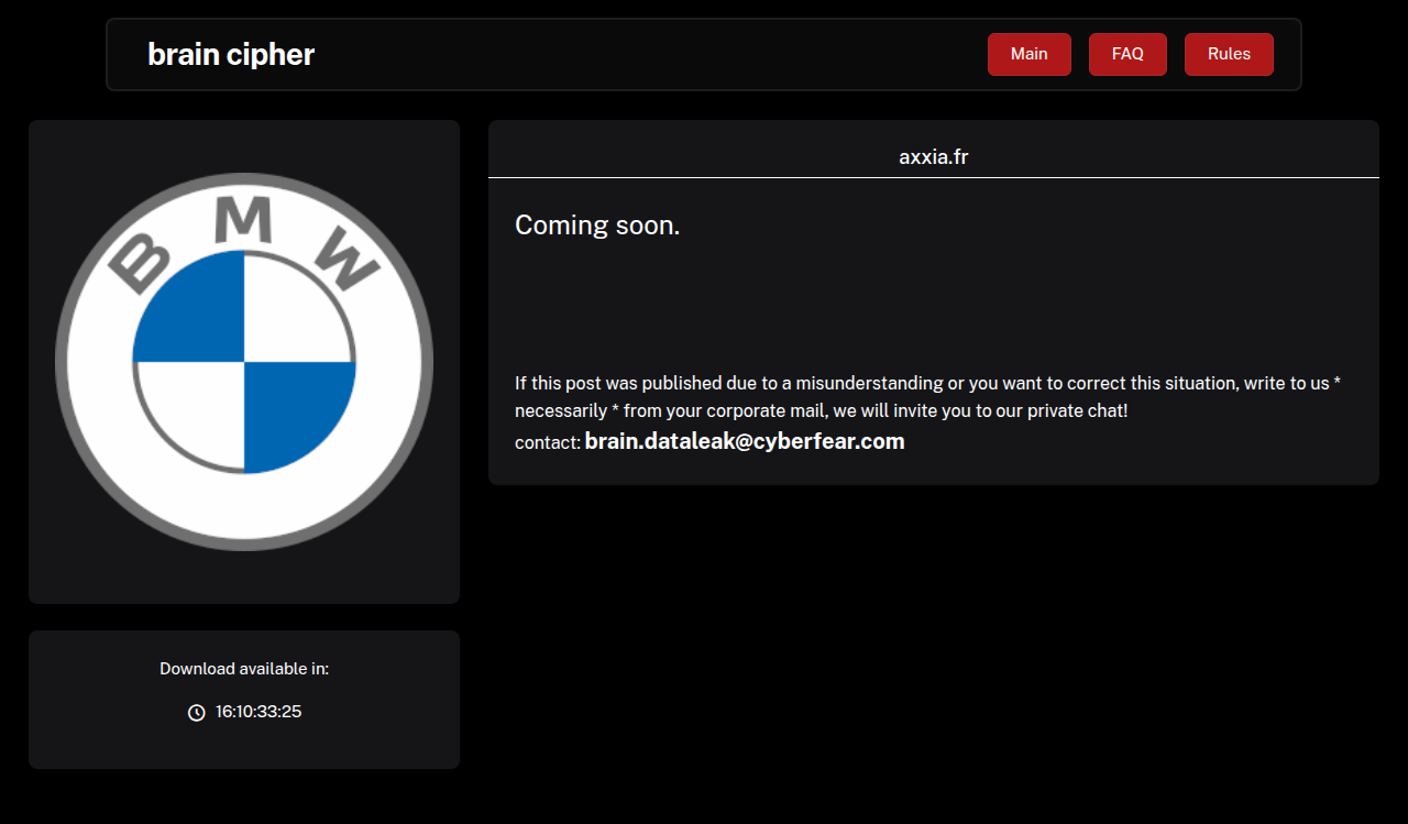 brain cipher details